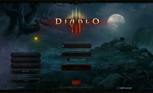 Diablo III Login Screen - GamerFront | GamerFront